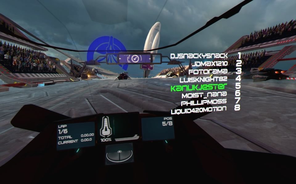 WipEout Omega Collection - THE VR GRID