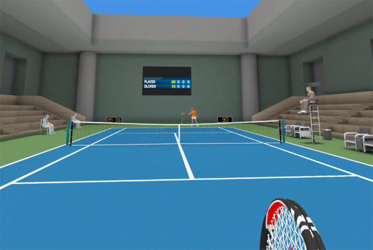 First Person Tennis - The Real Tennis Simulator - THE VR GRID